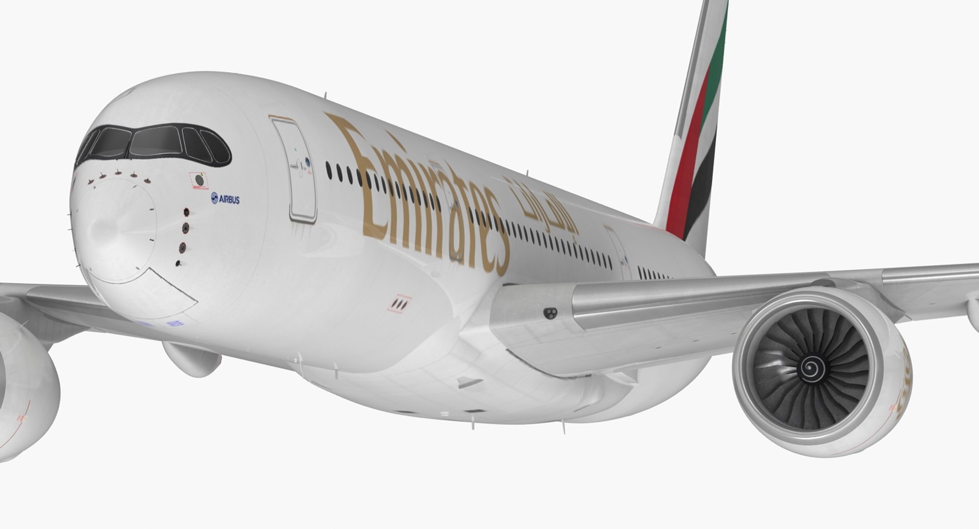 Airbus a350-900 emirates air model | 1147309 | TurboSquid