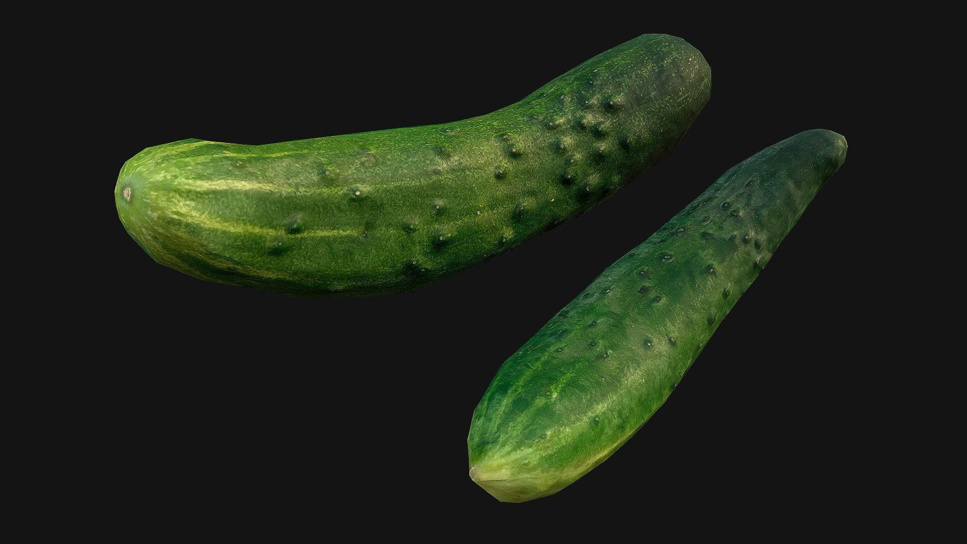 Cucumber 3D Model - TurboSquid 1914830
