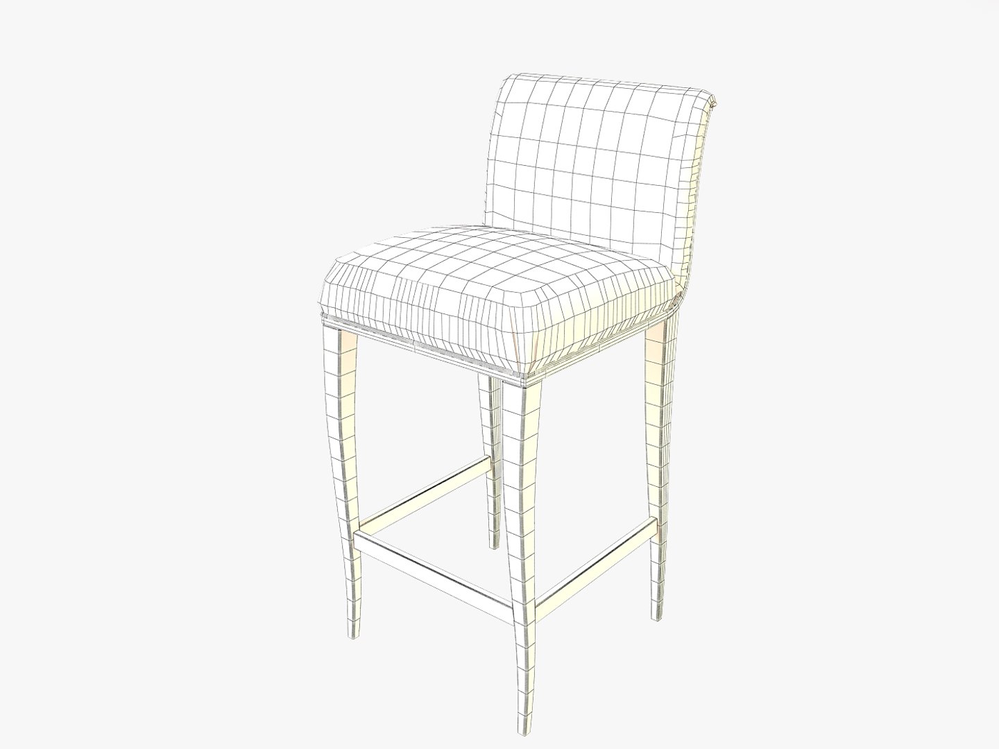 swaim f820 bar stool 3d max