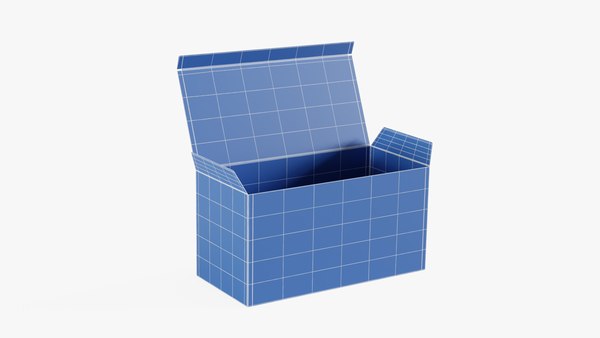 Kraft Paper Box 3D model - TurboSquid 1812899