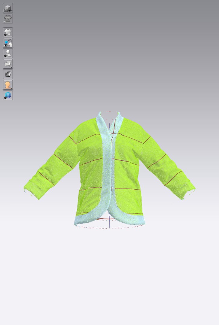 Plush Puffer Jacket 3D Model - TurboSquid 2176945