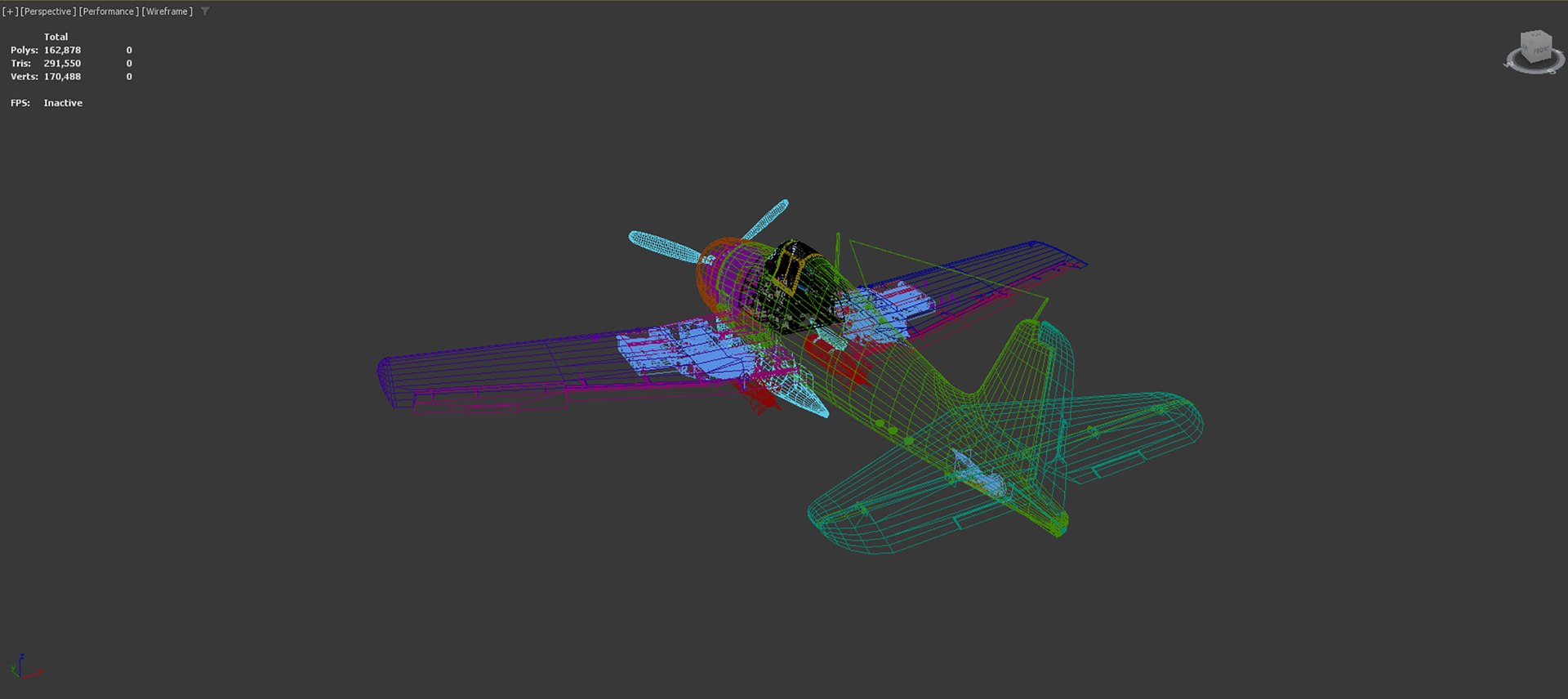 3D F-6F Hellcat - TurboSquid 2289213