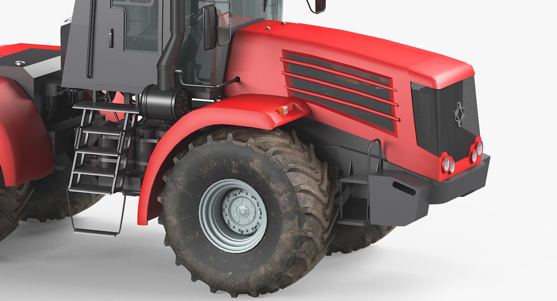 3D Row Crop Tractor Model - TurboSquid 1268698