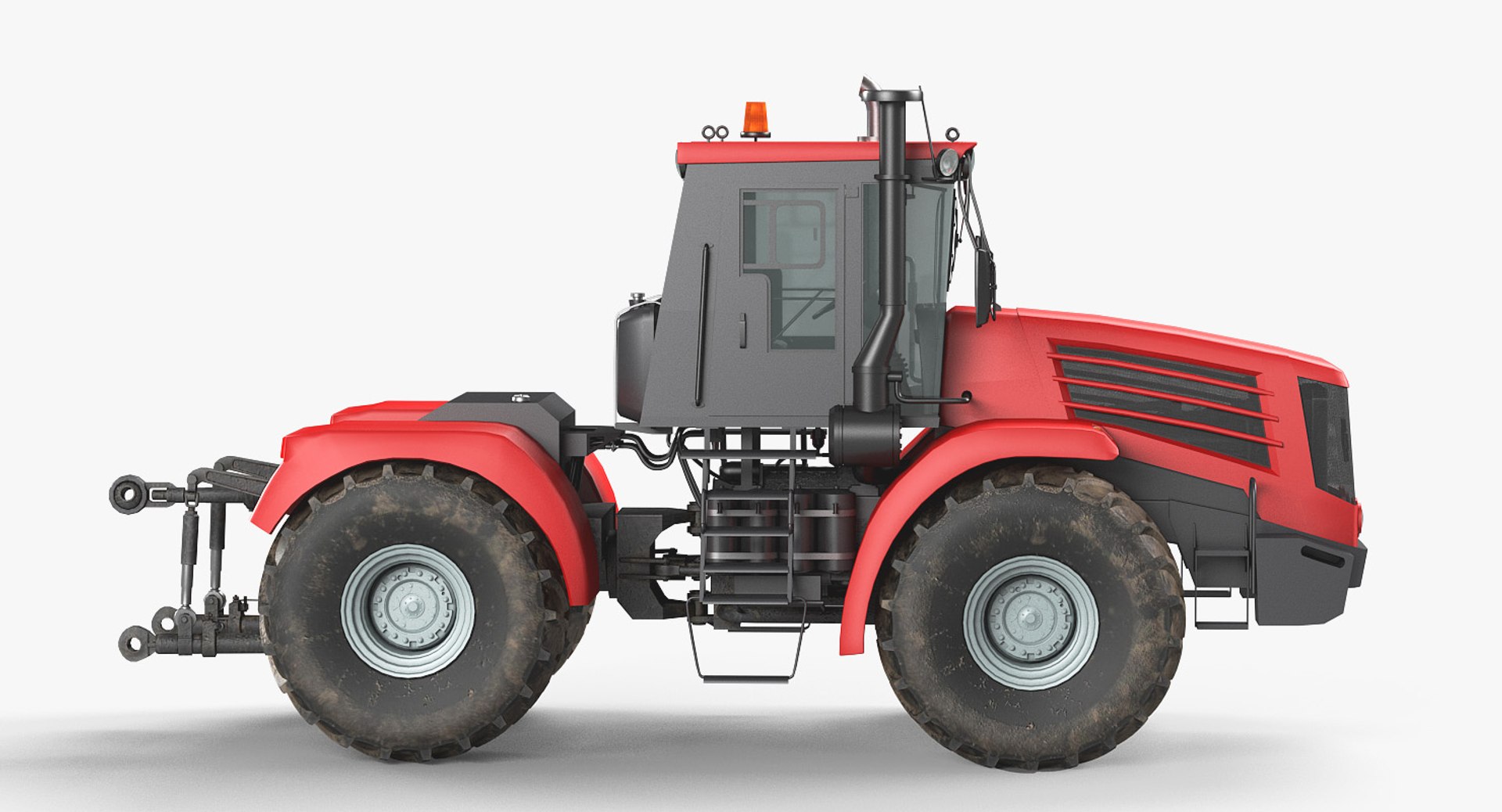 3D Row Crop Tractor Model - TurboSquid 1268698