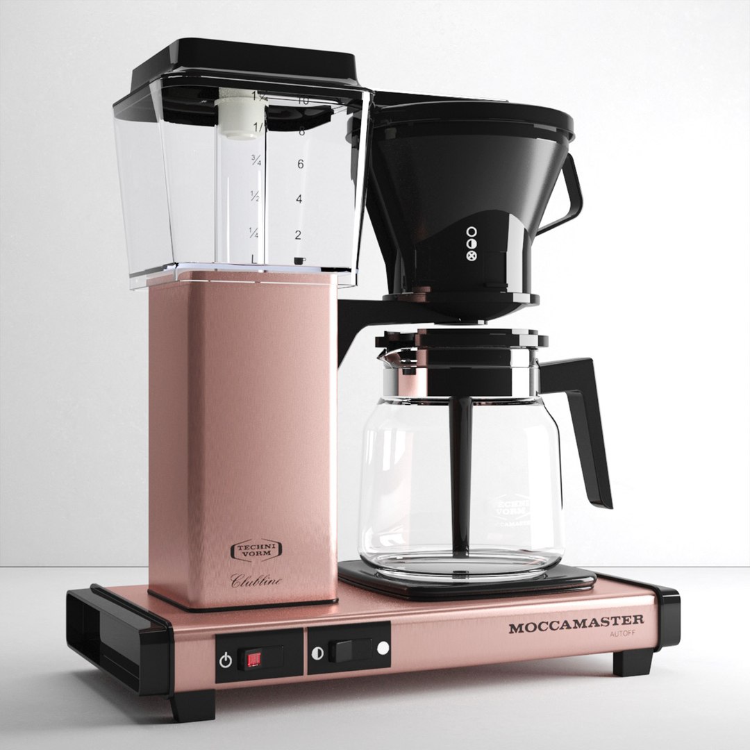 3D Coffee Moccamaster Kb 741 - TurboSquid 1351742