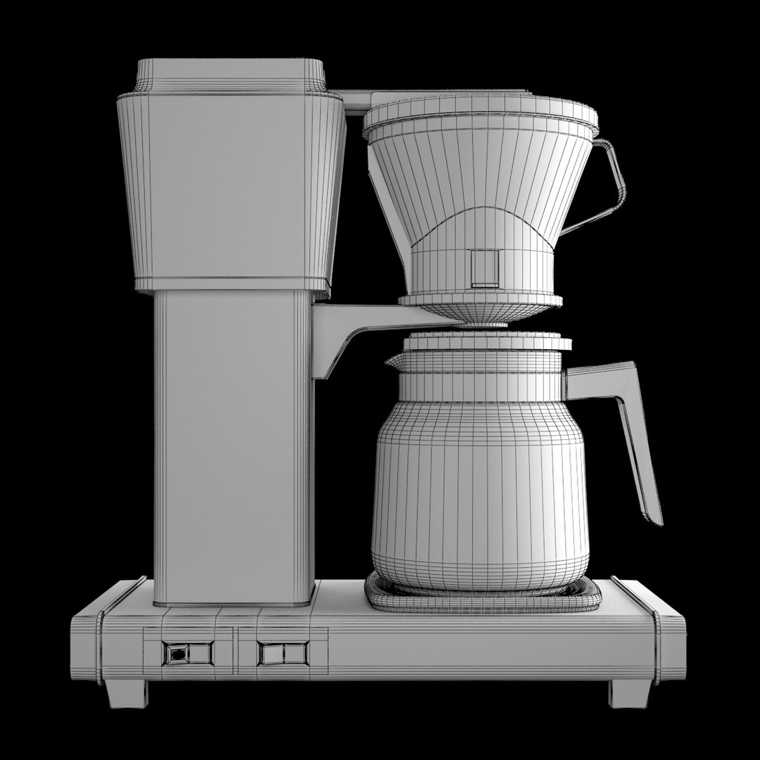 3D Coffee Moccamaster Kb 741 - TurboSquid 1351742