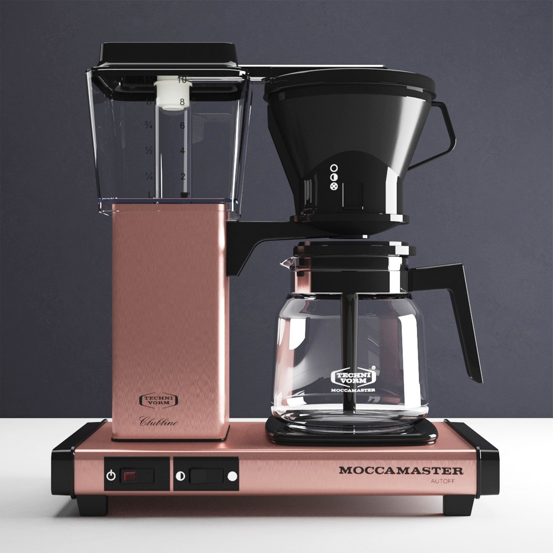 3D Coffee Moccamaster Kb 741 - TurboSquid 1351742