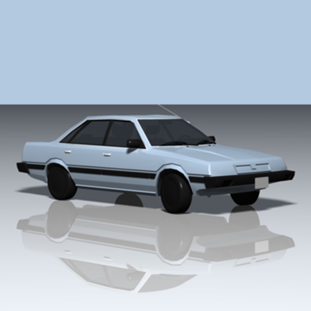 3ds Max 1992 Sedan Car