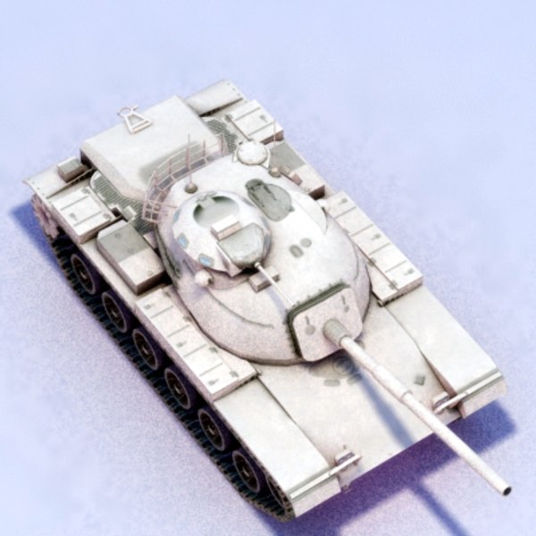 3d model m60a3 tank m60 gun