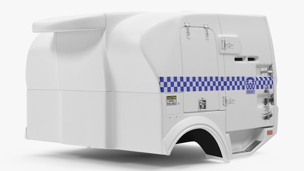 3D modern police paddy wagon - TurboSquid 1647092