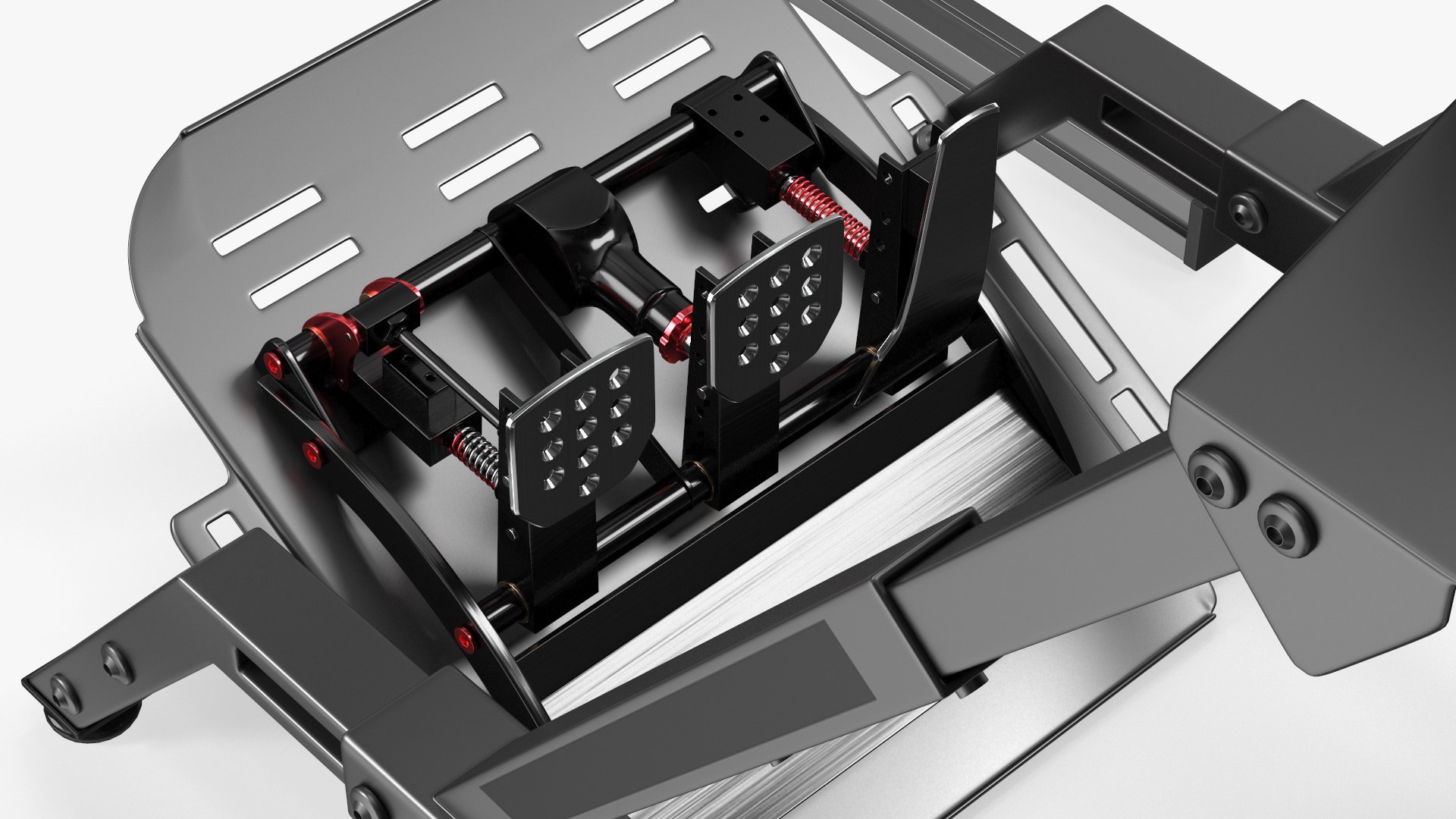 3D GT Racing Sim Gaming Setup with Monitors - TurboSquid 2069078