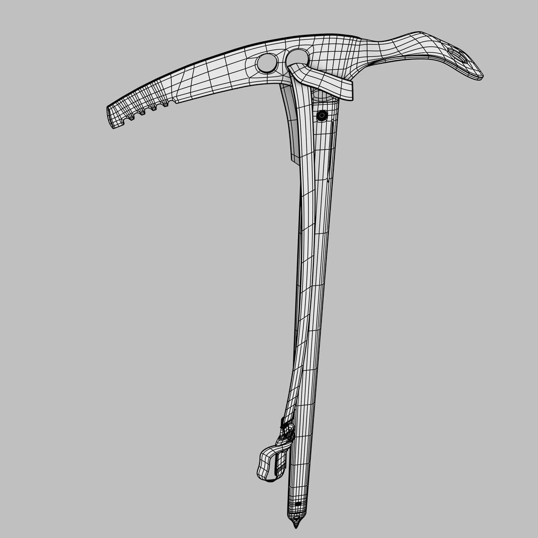 3D ice axe model - TurboSquid 1393083