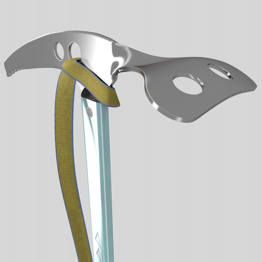 3D ice axe model - TurboSquid 1393083