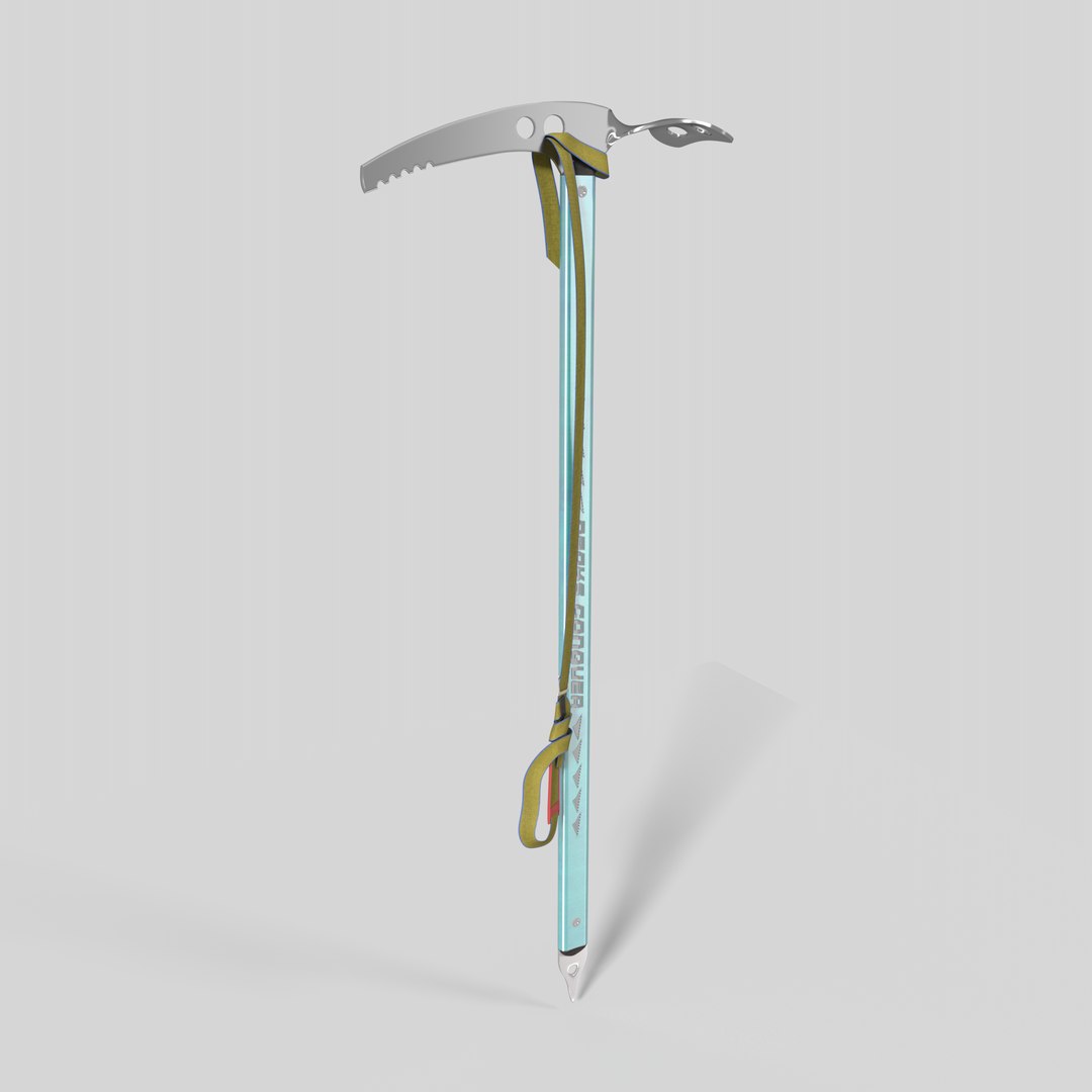 3D ice axe model - TurboSquid 1393083