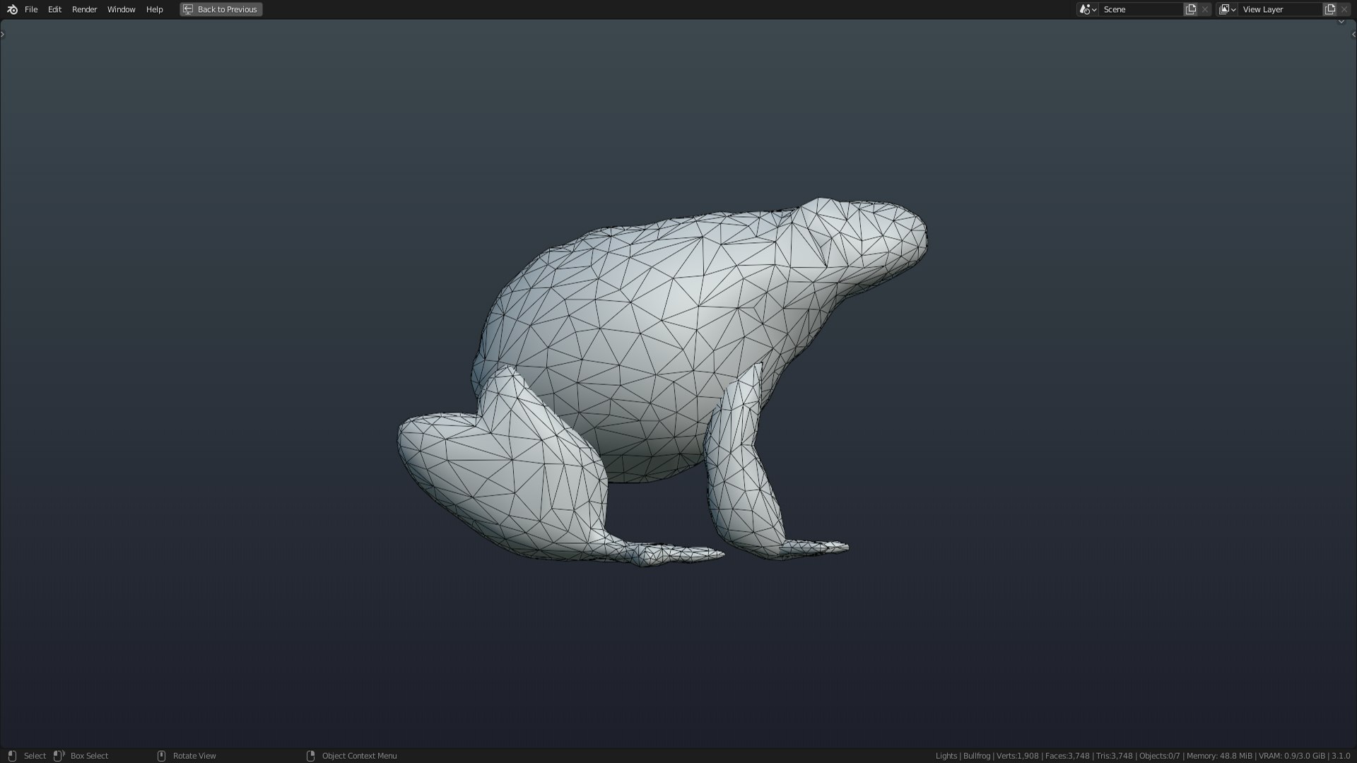 Low Poly Bullfrog Rigged With Realistic Texture 3D Model - TurboSquid ...