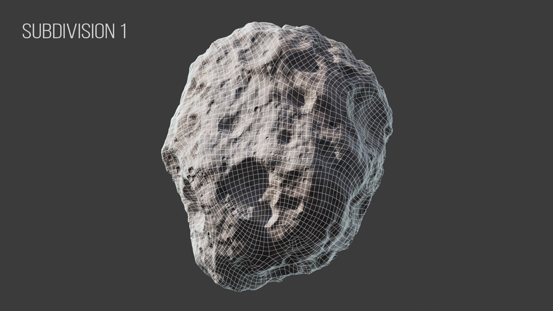 3D Asteroid - TurboSquid 2090027