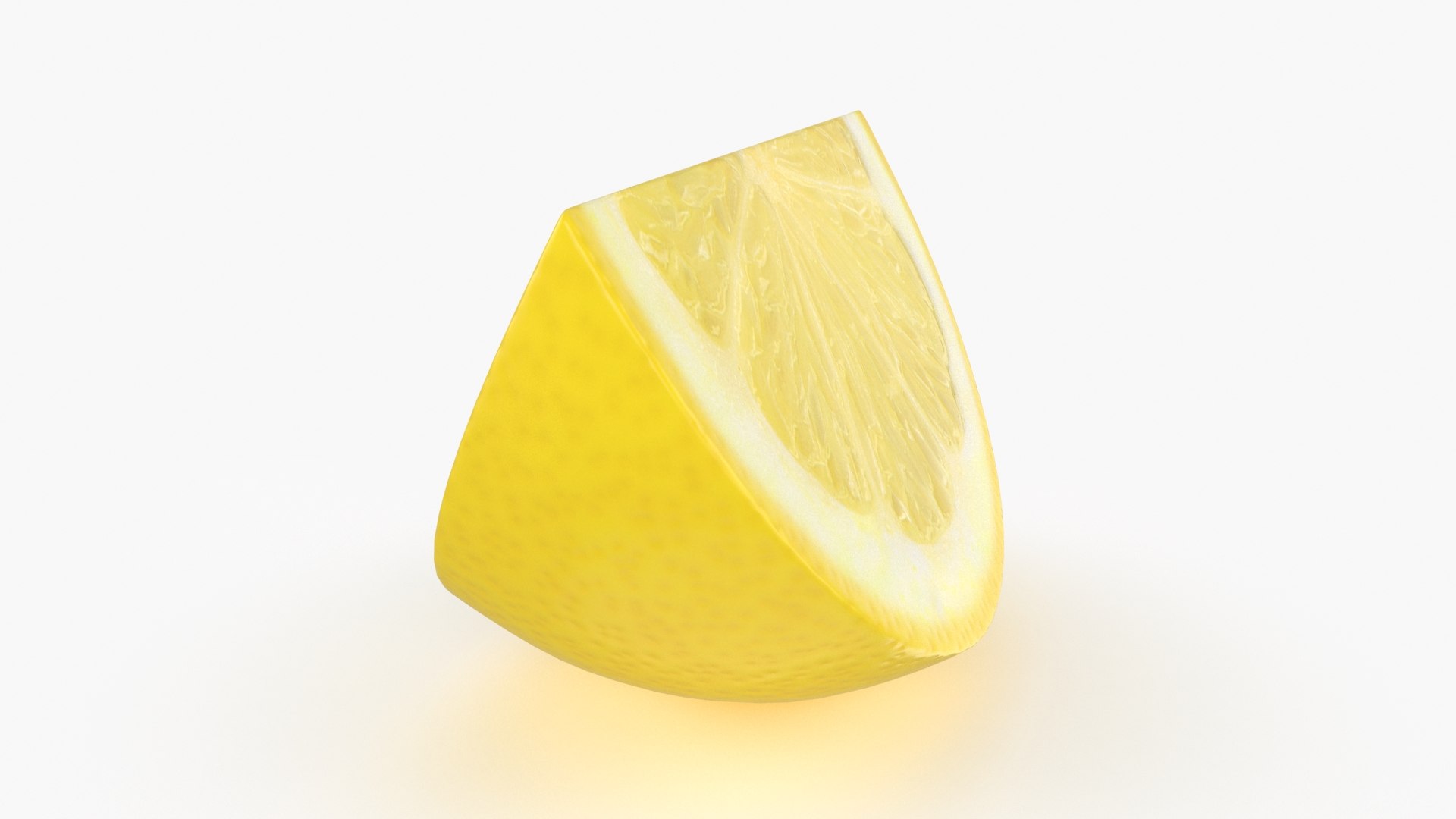 Realistic lemon slice 3D - TurboSquid 1479905