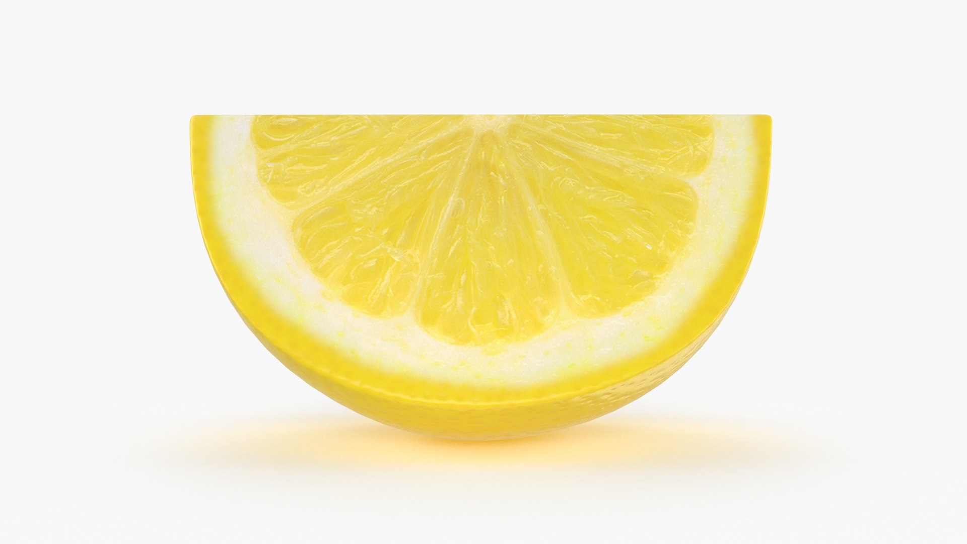 Realistic Lemon Slice 3D - TurboSquid 1479905