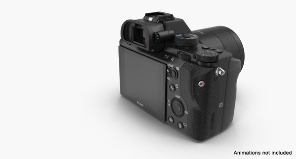 Frame mirrorless camera sony 3D model - TurboSquid 1151754
