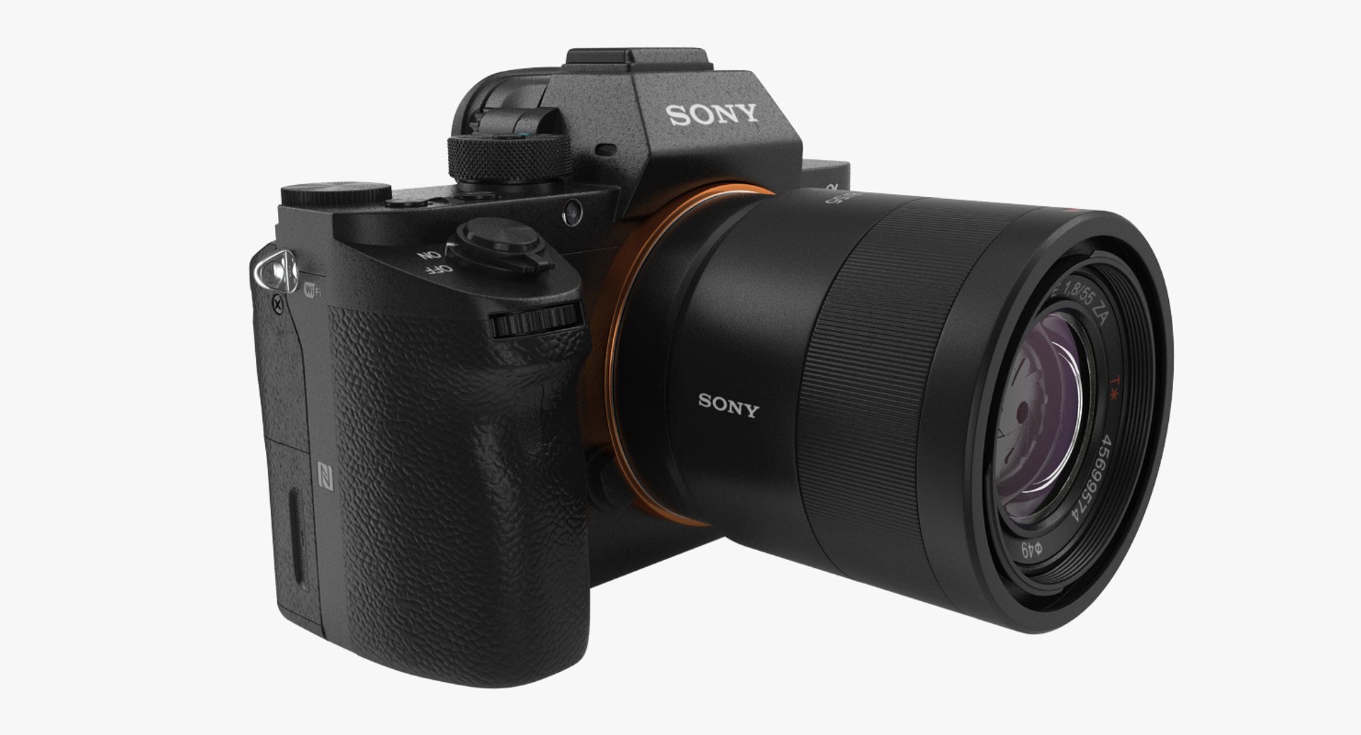 Frame Mirrorless Camera Sony 3D Model - TurboSquid 1151754