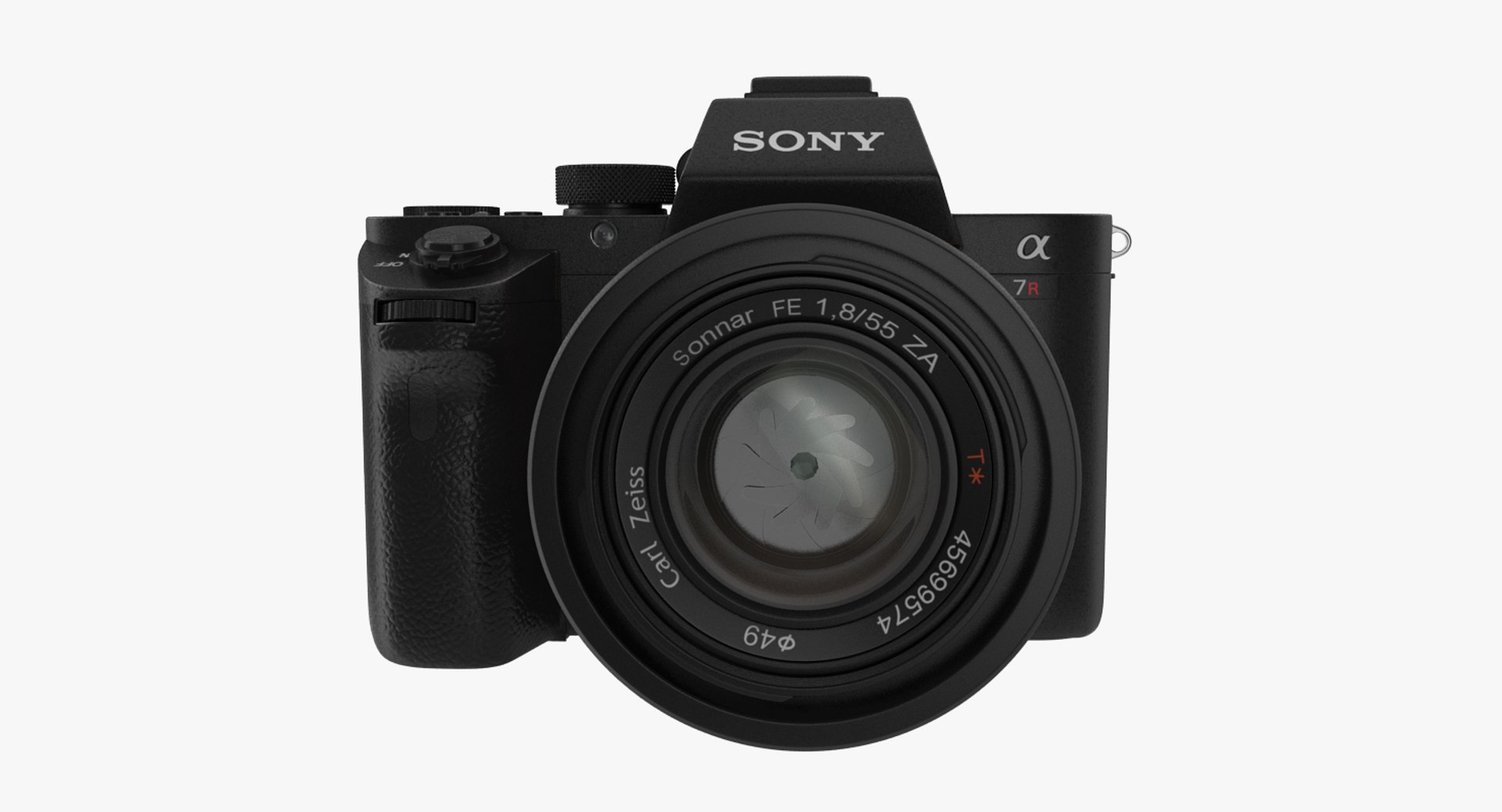Frame Mirrorless Camera Sony 3D Model - TurboSquid 1151754