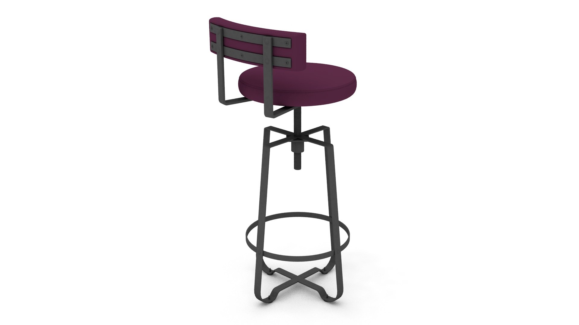 3D gozi bar chair model - TurboSquid 1282425