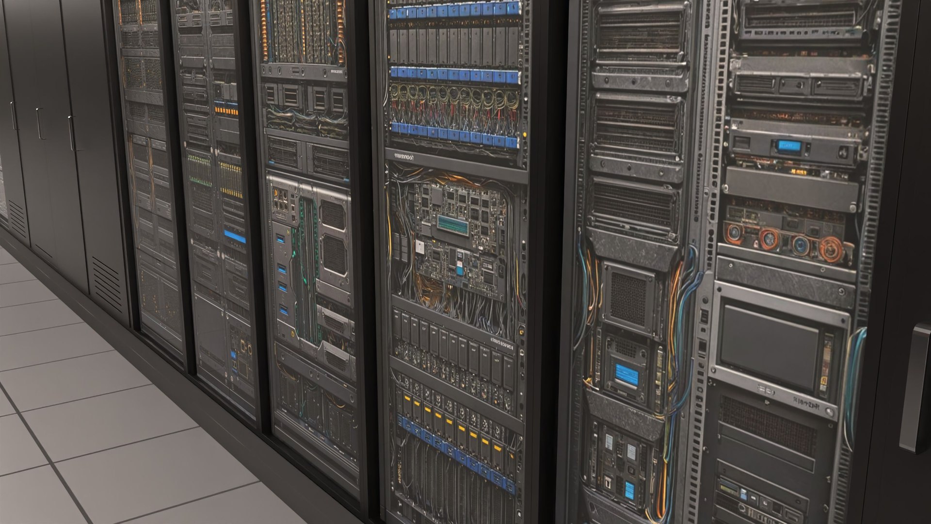 Super Computer Model - TurboSquid 2219442