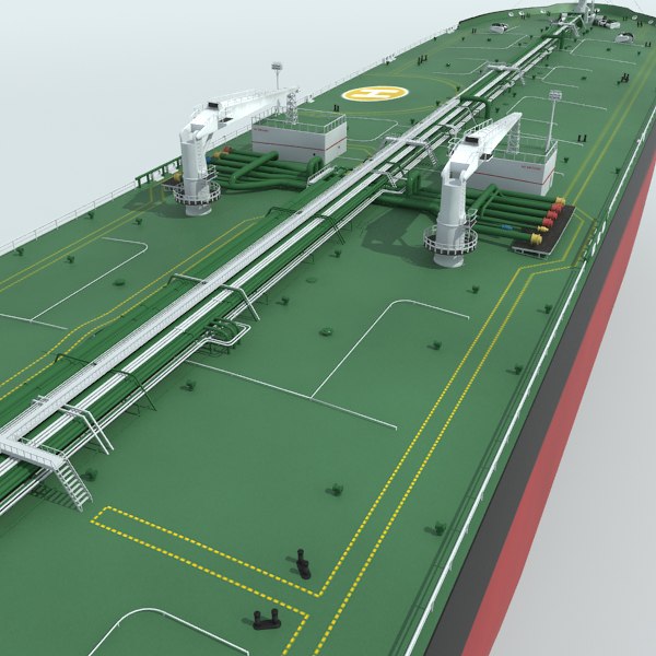 vlcc oil tanker 3d model