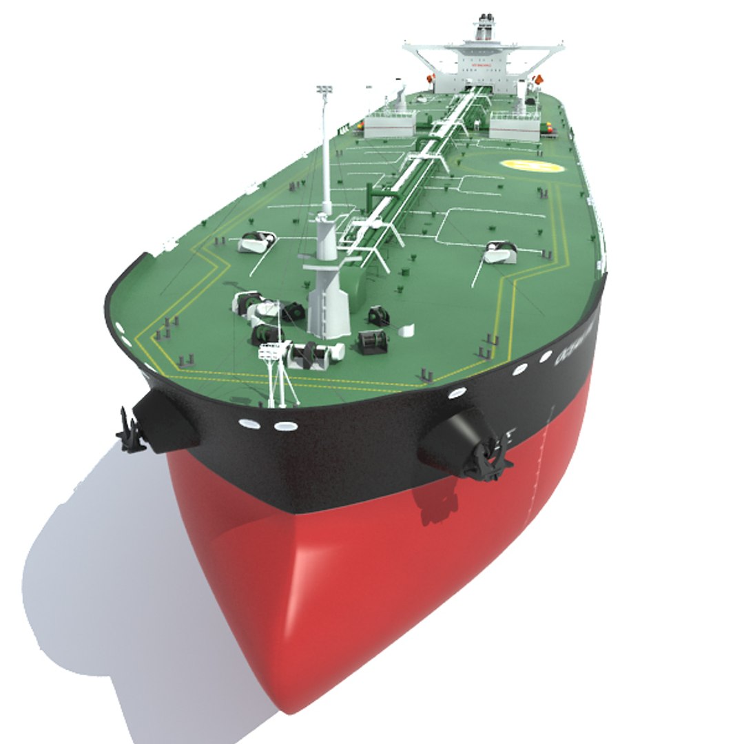 Vlcc Oil Tanker 3d Model