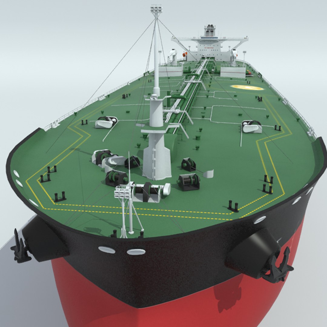 Vlcc Oil Tanker 3d Model