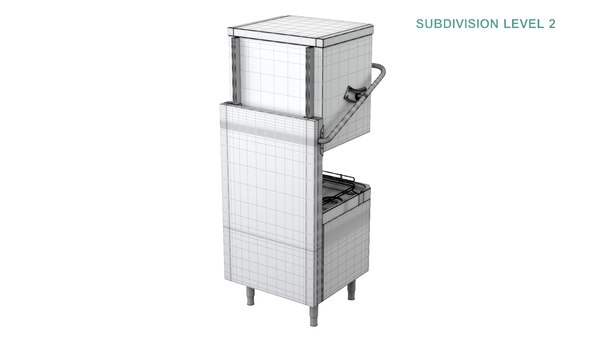 Dish Washer 3D model - TurboSquid 1767747