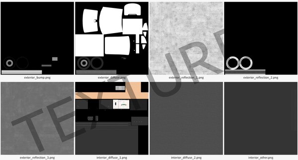 Tesla y silver rigged model - TurboSquid 1417069