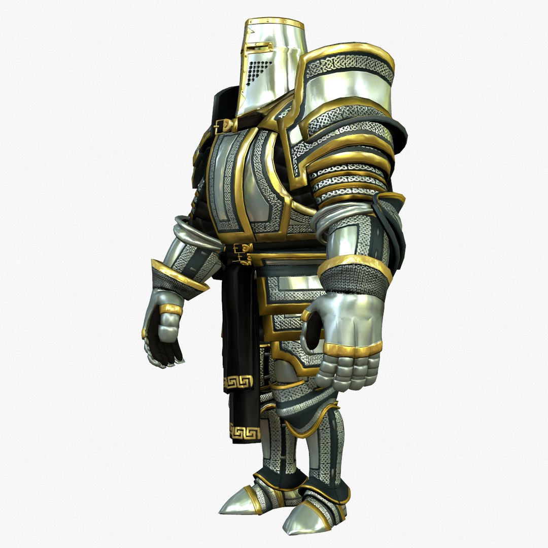 3d model knight series