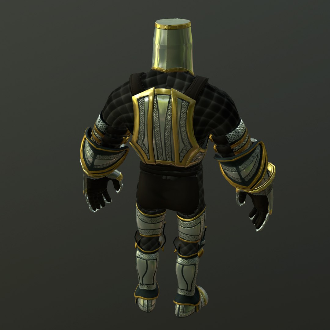 3d model knight series
