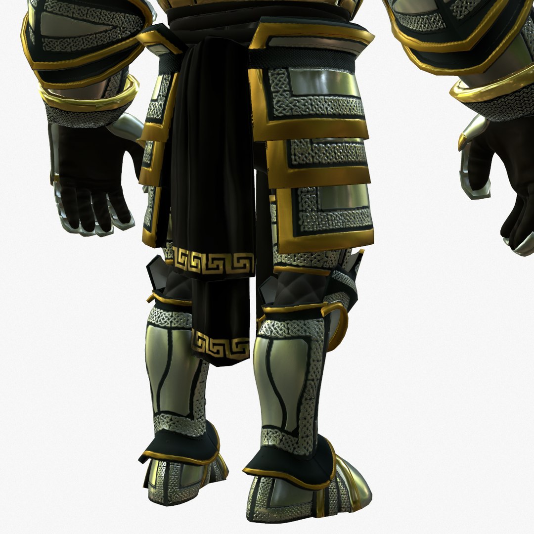 3d model knight series