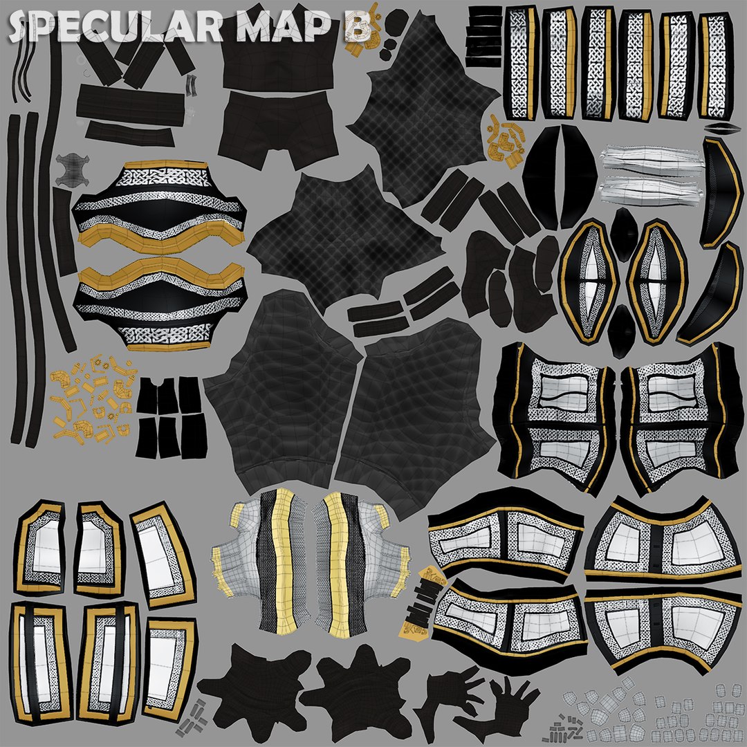 3d model knight series