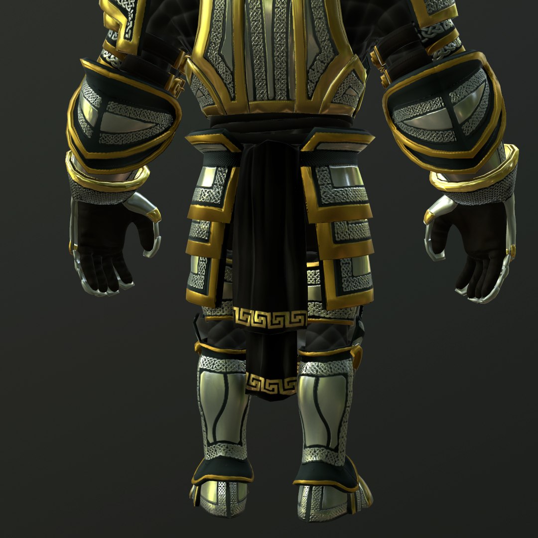 3d model knight series