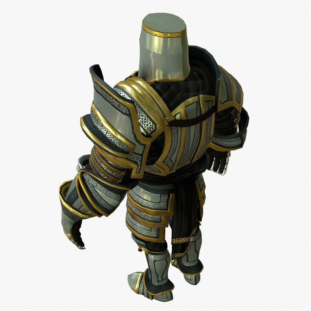 3d model knight series