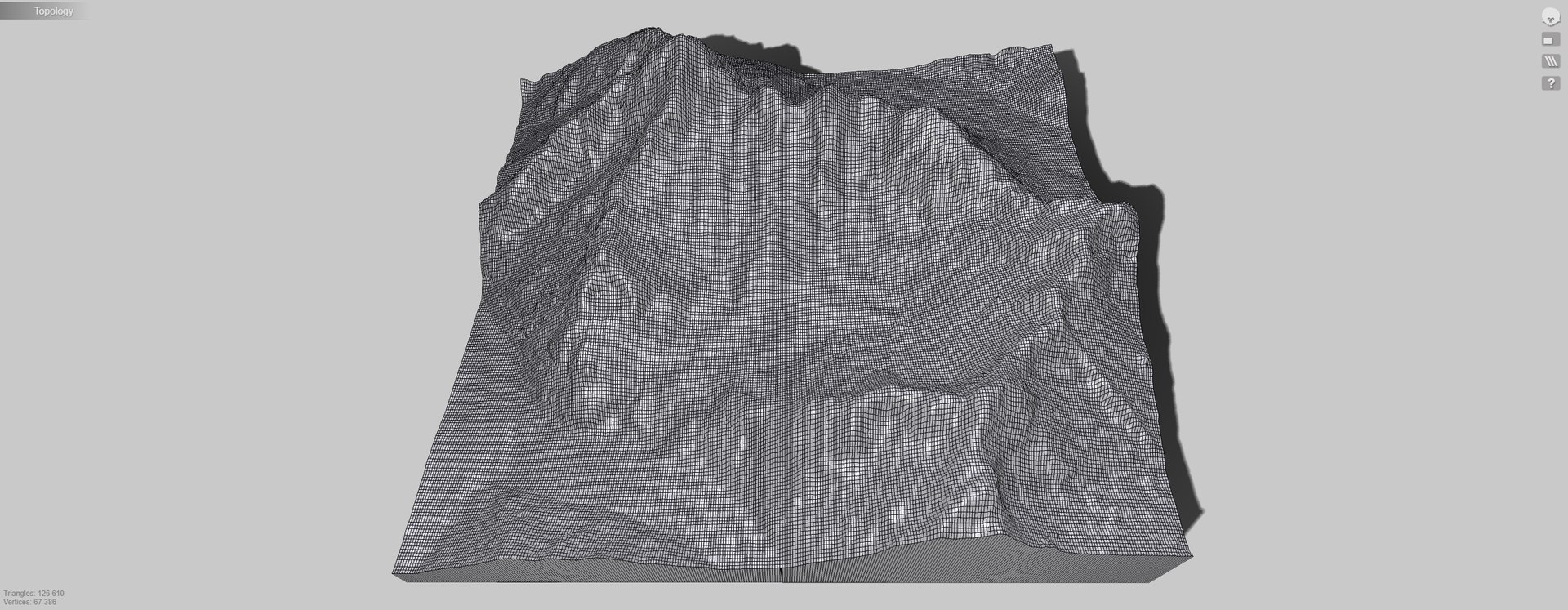 Mountain Landscape Glaiser De Talefre 3D Model - TurboSquid 2189951