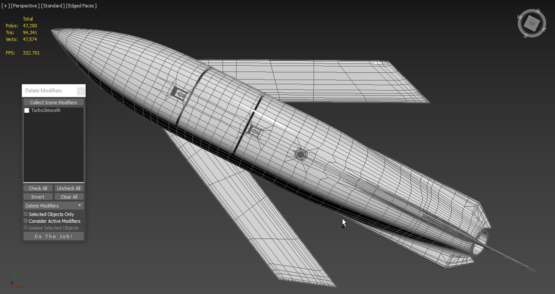 3D Model Cruise Missile AGM 158 JASSM - TurboSquid 2081775