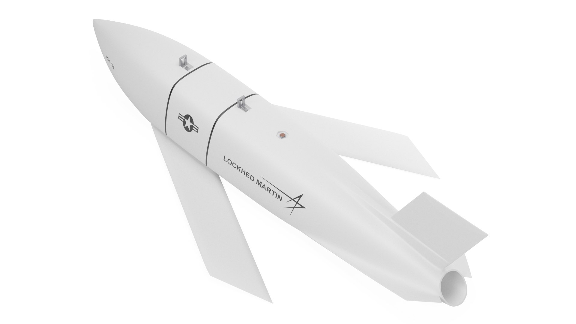 3D Model Cruise Missile AGM 158 JASSM - TurboSquid 2081775