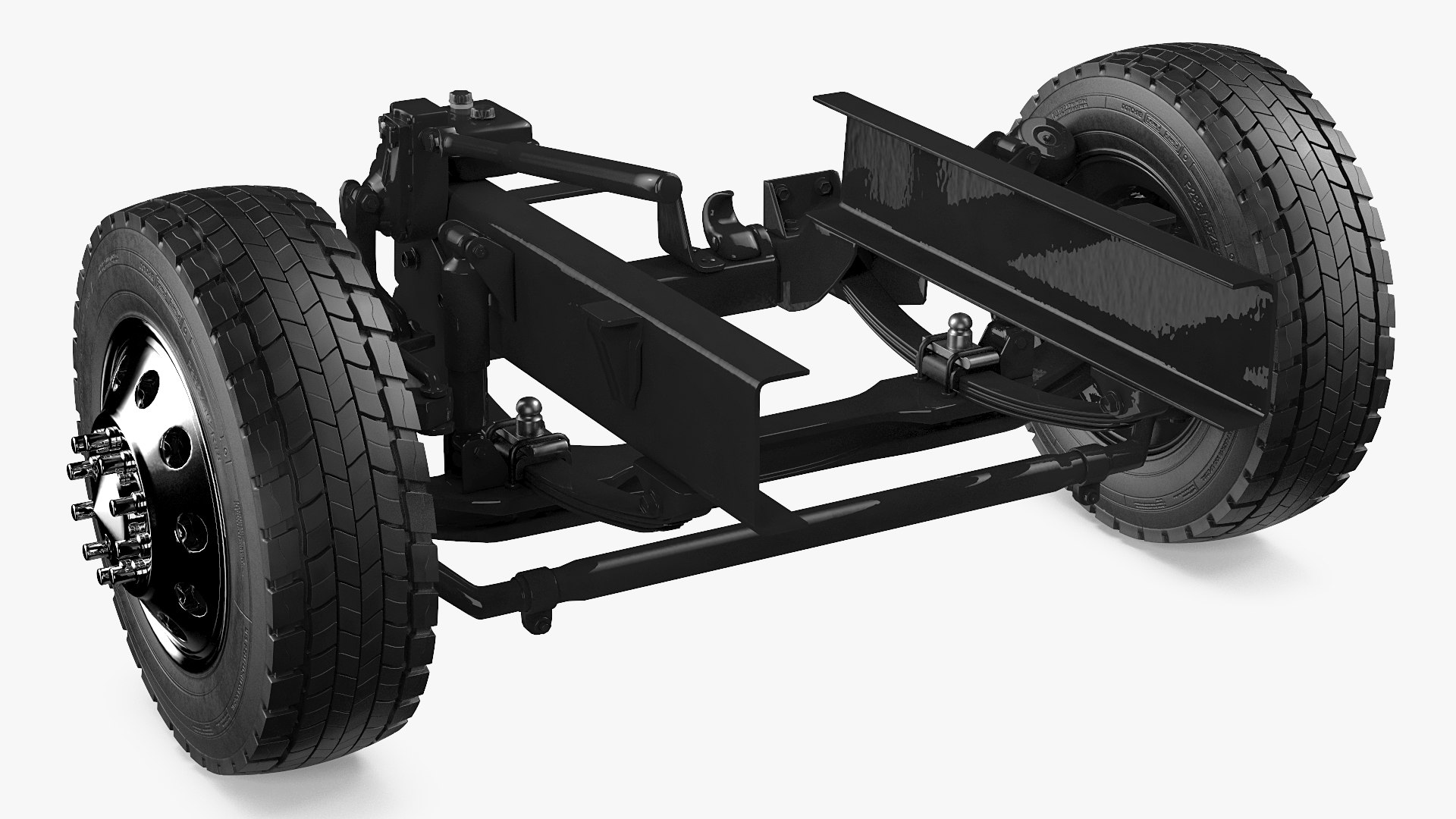 Heavy Duty Truck Chassis 3D Model - TurboSquid 1606959