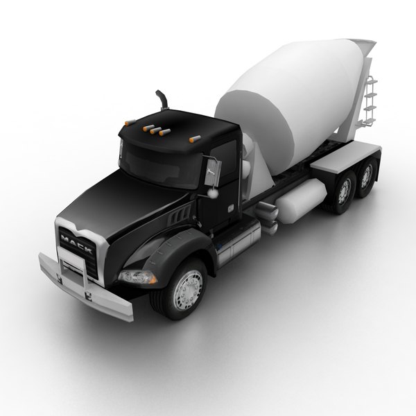 Concrete Mixer 3D Models for Download | TurboSquid
