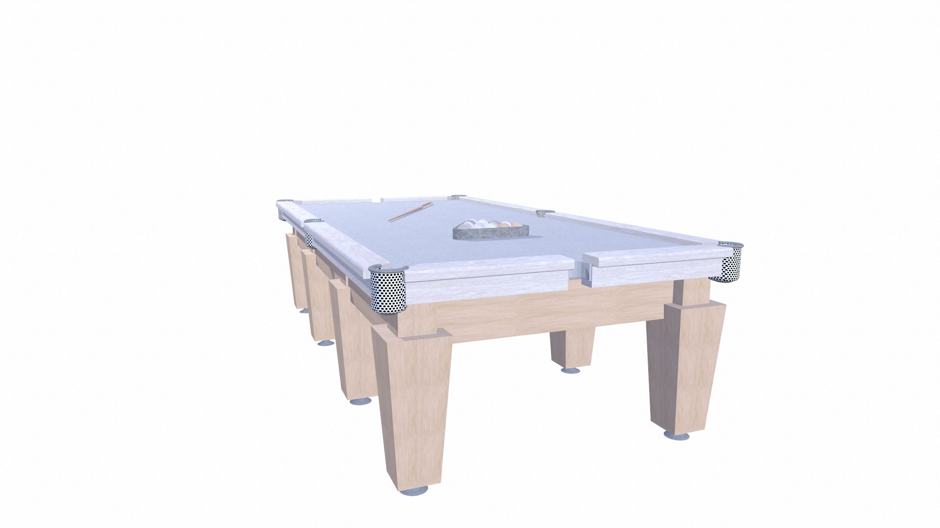 3D Pool Table Model - TurboSquid 2371151