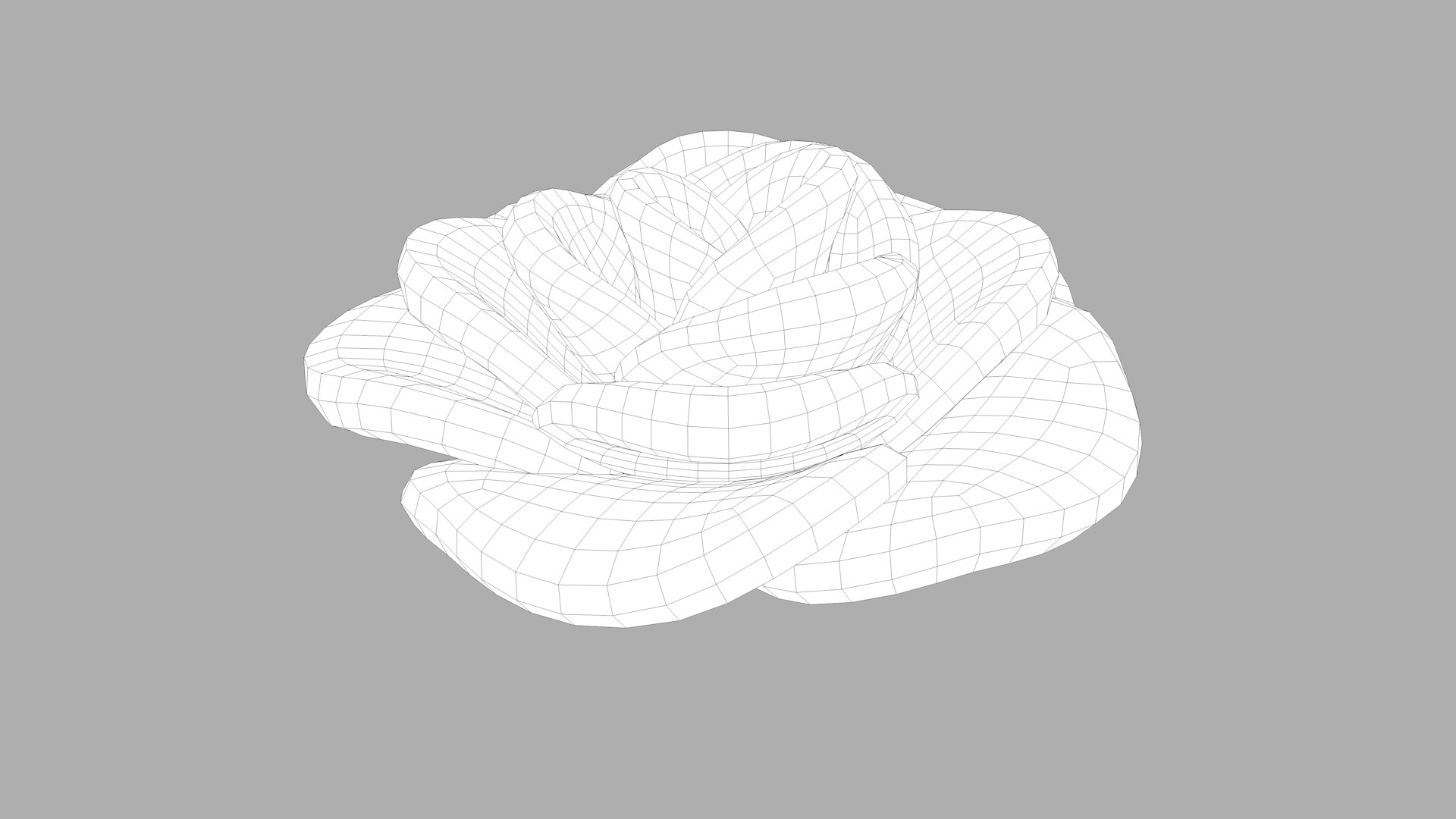 3D Decorative Rose Flower Model - TurboSquid 1530219