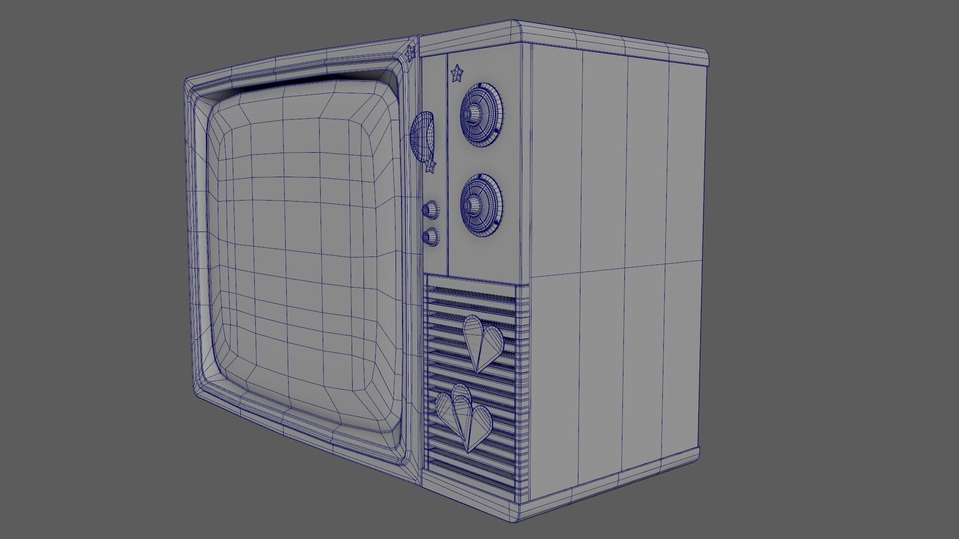 3D Cartoon Style Television Stylized TV 3D Model - TurboSquid 2083452