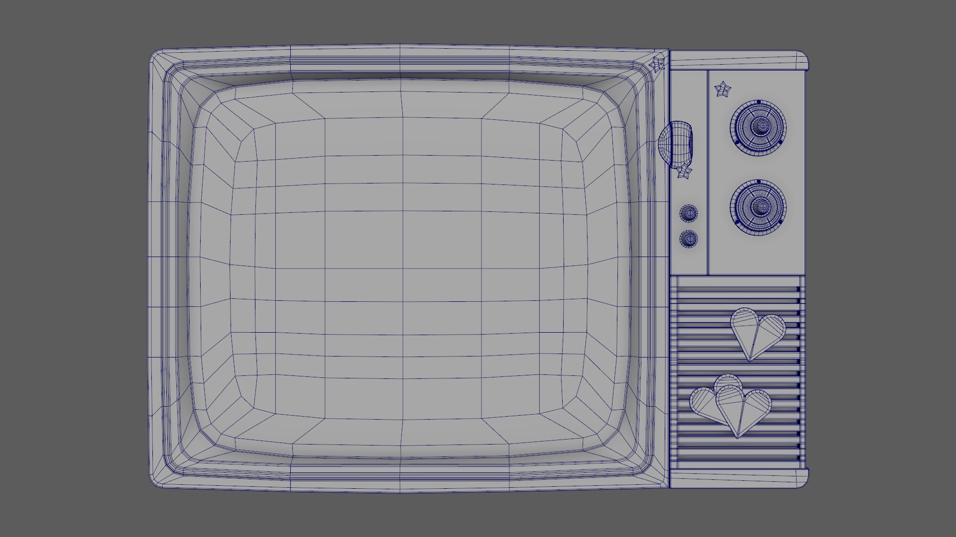 3D Cartoon Style Television Stylized TV 3D Model - TurboSquid 2083452