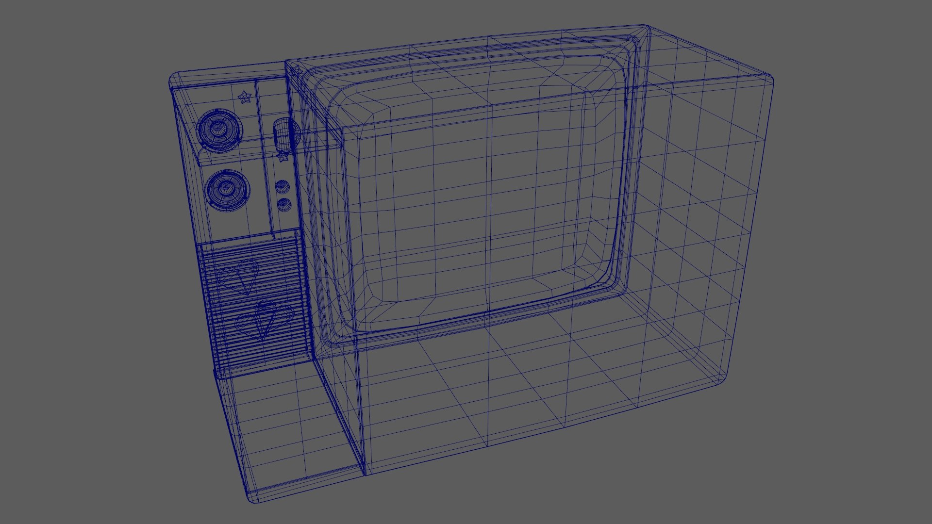 3D Cartoon Style Television Stylized TV 3D Model - TurboSquid 2083452