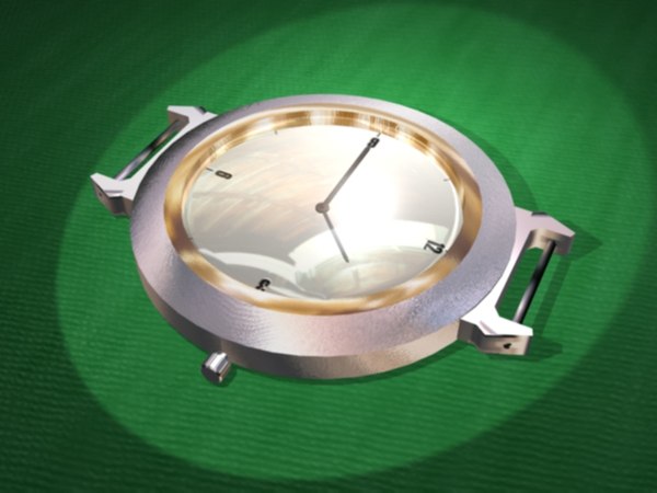 3d model watch