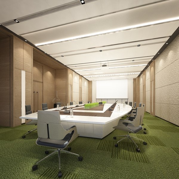 Board Room 3D model - TurboSquid 2013083